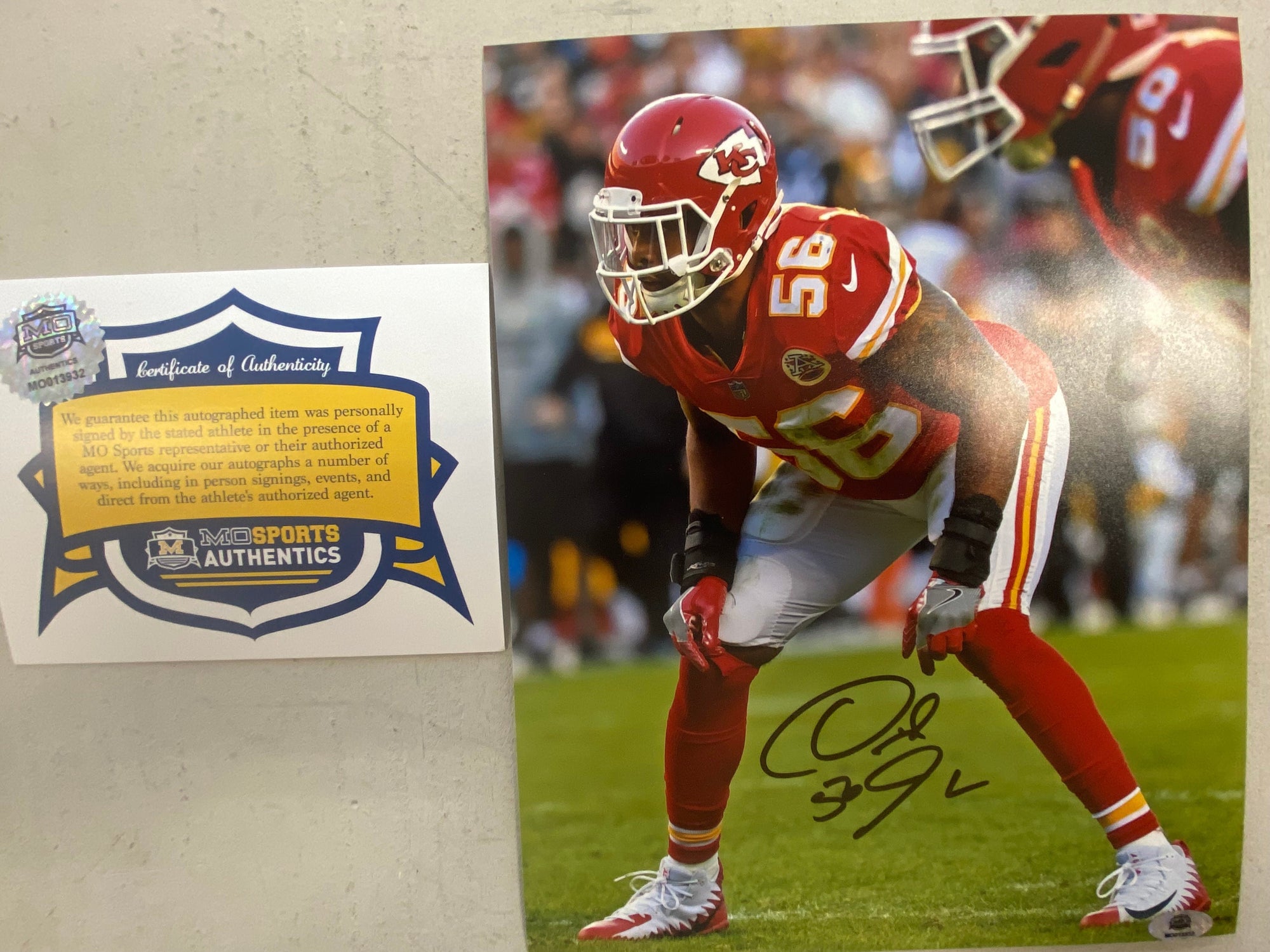 Authentic Kansas City Chiefs Autographed Memorabilia | MO Sport | MO ...