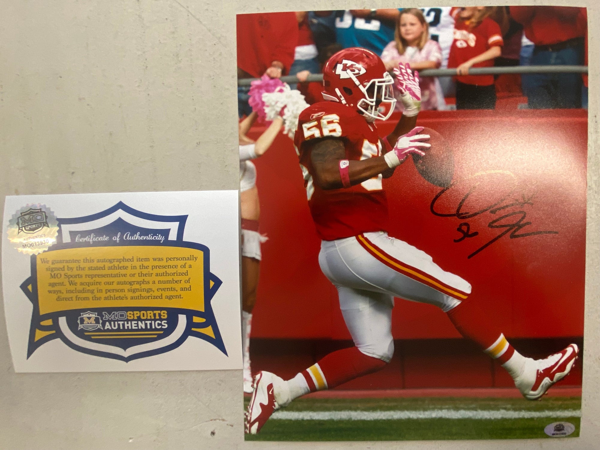 Authentic Kansas City Chiefs Autographed Memorabilia | MO Sport | MO ...